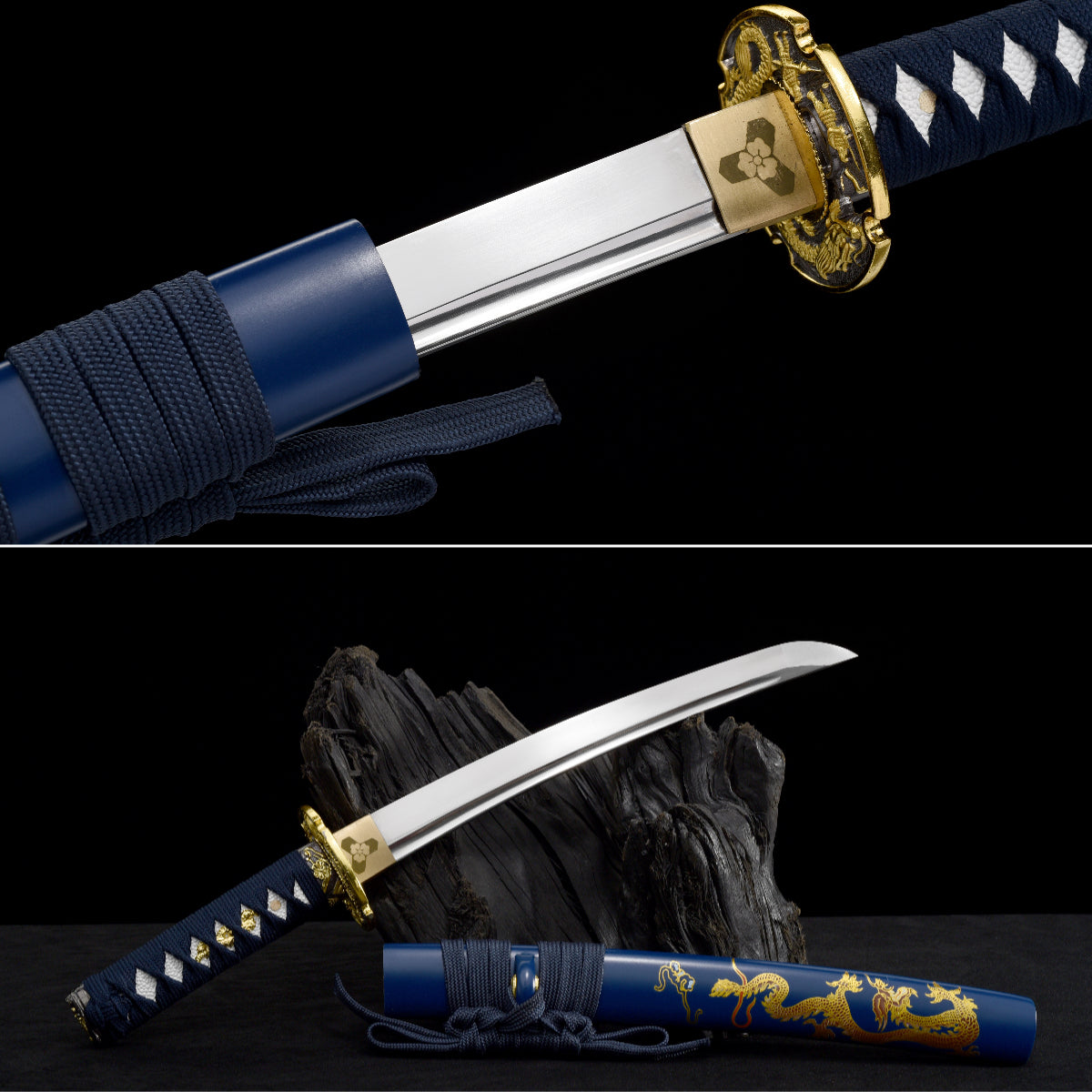 JIHPEN sword - Handmade Full Tang Tanto Sword 1045 Carbon Steel Blade ...
