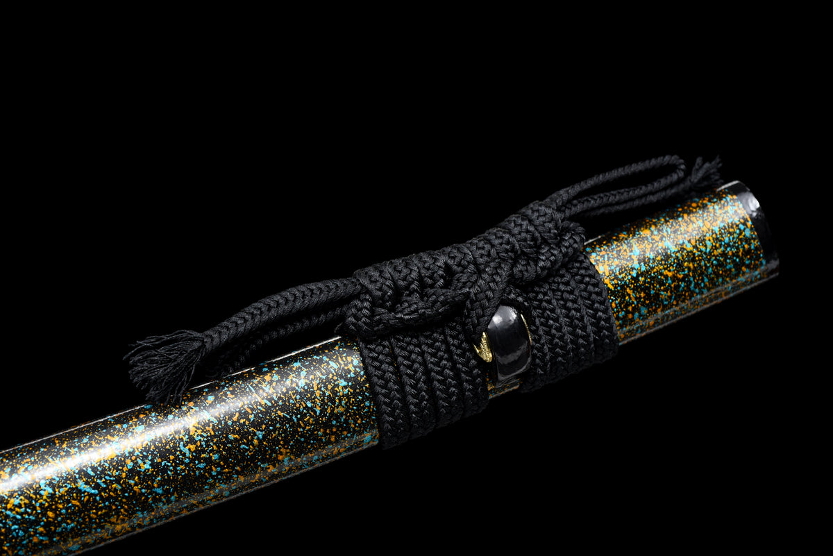 JIHPEN sowrd - Handmade Full Tang Katana 1060 high carbon steel Black ...